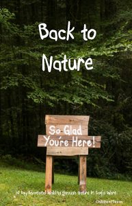 Back to Nature - EG Ministries INC.